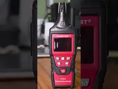 Black And Red HT618 100% Digital Temp And Humidity Meter