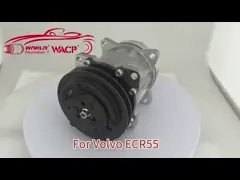SD7H138946 SANDEN8946 14525502 12V Auto AC Compressor For Volvo For ECR55/ECR58