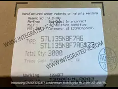 China Microcontroller MCU STM32F378VCT6 16-Bit ADC Mixed Signals MCU ARM Cortex-M4 for sale