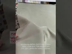 75% Polyester 25% Nylon Windbreaker Fabric 150CM 150GSM For Outdoor Activities