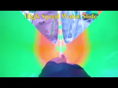 China Fiberglass Aqua World High Speed Water Slides Freefall Water Slide OEM Available for sale