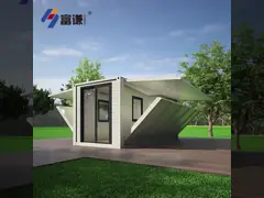 China 5900*6260*2480mm Expandable Container House For Residential Commercial Storage Container Homes for sale