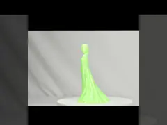Transparent Green  3D Printing Filament