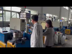 Korean customers come to visit our factory