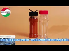 China 200ml Shaker Lid Bottle  Spice Jar for Salt Pepper Herbs BBQ Vinegar Condiments for sale