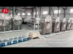 China Low noise Wheat Starch Machine Centrifugal Sieve , Starch Fiber Separator Machine for sale