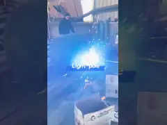 China Customizable Design Solar Street Light Pole Hot Dip Galvanized Steel For Outdoor Lighting Needs for sale