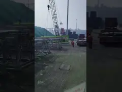 China Lifting Machinery 150 Ton Crawler Crane ZCC1500V High Quality with After-sales Service for sale