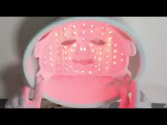 China Powerful Near Infrared Led Light Comfortable Silicone Mask with 7 Colors for Whole Face Beauty and Skin Tone for sale