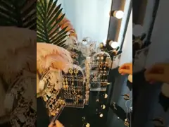 Folding Screen Jewelry Stand