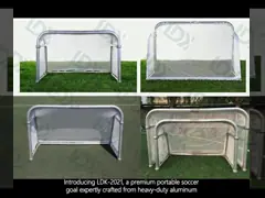 Mini Foldable Portable Soccer Training Compact Design For On The Go Practice