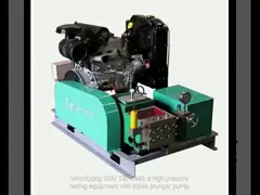 Hydraulic Pressure Electric Hydro Test Pump High Pressure Testing Equipment