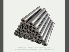 Erosion Resisting X Ray Protective Rolled Lead Sheet For Shielding Radiation