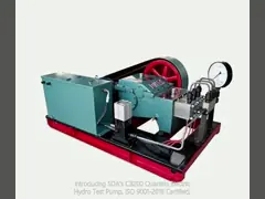 China Electric Hydro Test Pump For Pressure Tanks Boilers Pressure Testing for sale