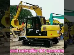Less Hour Japan Original Second Hand Excavator CAT307D CAT307 with Original Hydraulic Pump
