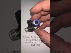Bus door pump pneumatic connection valve