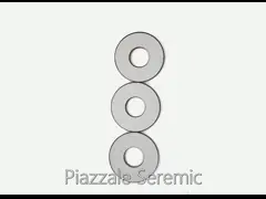 Diameter 25mm Piezoelectric Schijf, 2Mhz om Piezoelectric Ceramische Plaat