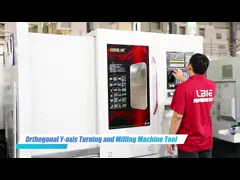 L5-6ZYDP Orthogonal Y-axis Turning and Milling Machine Tool #cncmachine #cnc #machine