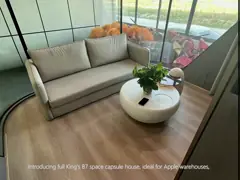 Space Capsule House for Apple Warehouses Top Choice for Diversified Prefabricated Construction by Fuqian Metal