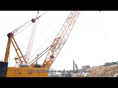 China Used 100T Mobile Crawler Crane In Warehousing Logistics 1.5km/H Travel Speed for sale