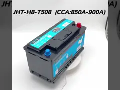 環境に優しい運転 H8 12V 52.5Ah CCA 850A スタート・ストップ バッテリー BMS 保護 ソリウムイオン バッテリー パック