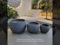 Revolutionize Your Planting Process with Our Fiber Clay Planter at Affordable Prices