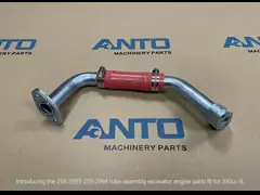 259-2993 259-2994 Tube Assembly Excavator Engine Parts Fit For 330C C9