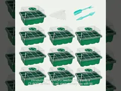 Cina Al dettaglio vassoi di sementi di piante a cellule di plastica vassoio di moltiplicazione vassoio di germinazione vassoio di semina vassoio di partenza vassoio da vivaio con coperchio in vendita