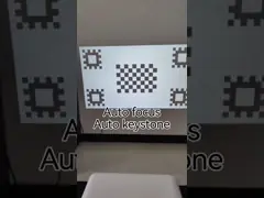 China Auto Focus / Keystone Portable Projector Wifi And Bluetooth 800 ANSI Outdoor Support 4K Native 1080P for sale