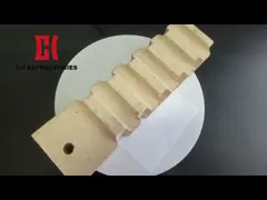 Special Type Al2O3 66% High Alumina Refractory Bricks Anchor In Heating Furnaces