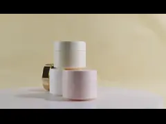 Round PP Plastic Jars 50g Custom Made Cosmetic Containers With Screw Top