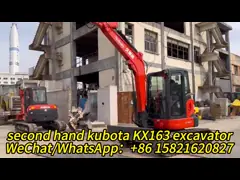 KX163-5 Second Hand Kubota Diggers 5000KG Used Small Excavator