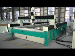 China 2500 * 1500 mm AB 5 AXIS  with 420 Mpa high pressure metal water jet cutting machine water jet cutter for sale