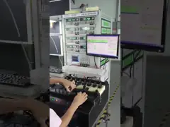 Mobile power automatic test system video