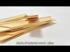 China Pine Wooden Canvas Stretcher Bars Art Frames , Oil Paintings Canvas Frame Set for sale