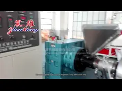 Linha de extrusão de tiras magnéticas