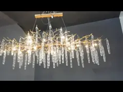 Colored Spiked Glass Custom Pendant Lights For Home Decor