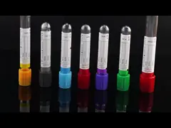 China Safe Sterile Adult Medical Disposable Vacuum Blood Collection Tube Glass Or Pet EDTA Logo Printing for sale