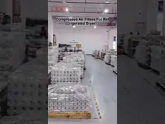 Compressed air filtration with 0.01 micron