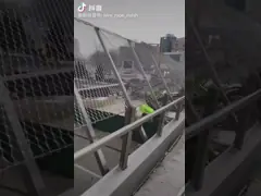 China Zoo Rope Netting 50*50 Cable Mesh 2.5mm Stainless Steel Cable Netting for sale