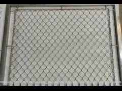 Oxidized Black Stainless Steel Cable Net 30mm*30mm Steel Wire Rope Net