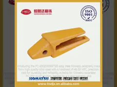 PC200 205 939 7120 Alloy Steel Komatsu Adapters