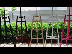 China H Frame Tabletop Wooden Easel Stand Art Display Easel For Painting And Displaying for sale