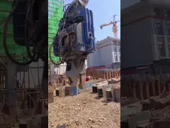 2000kN Maximum Crowd Force Hydraulic Pile Driving Machine for Heavy-Duty Pile Installation up to 30m