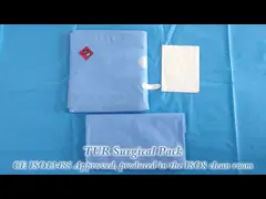 China Sterile Surgical TUR Drape Sheet With Finger Cot For Urology Patient for sale