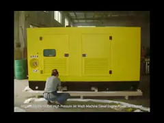 China 132kw High Pressure Jet Wash Machine Diesel Engine Power Jet Cleaner for sale