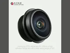 차량 렌즈 EFL1.25mm 후면 카메라 M12 장착 VGA 렌즈 1G3P+1IR