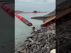 China Buoy Plastic Floating Buoy Sea For Sale Pipeline Float Oil Dam Water Trash Holding for sale