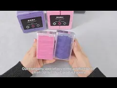 China OEM 200pcs/box Heart Shape Lint Free Nail Wipes Lint-free Colorful Nail Polish Remover Wipes Nails Wipes for sale