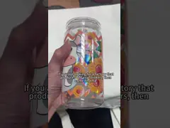 Custom Waterproof Full Color Logo Design 16oz 20oz 24oz Dtf Cup Wrap Transfers For Jars